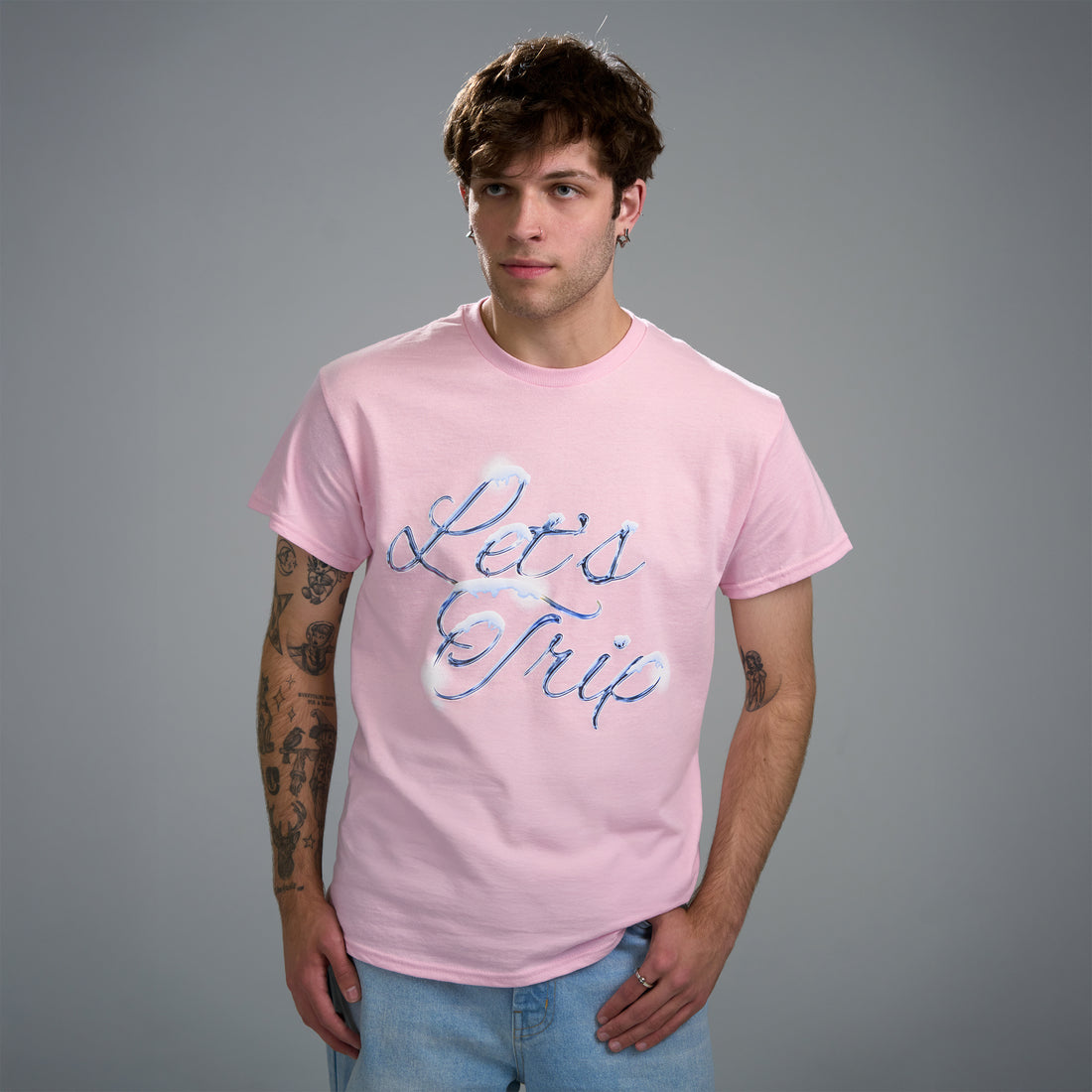 Snowy Chrome Tee – Sturniolo Clothing